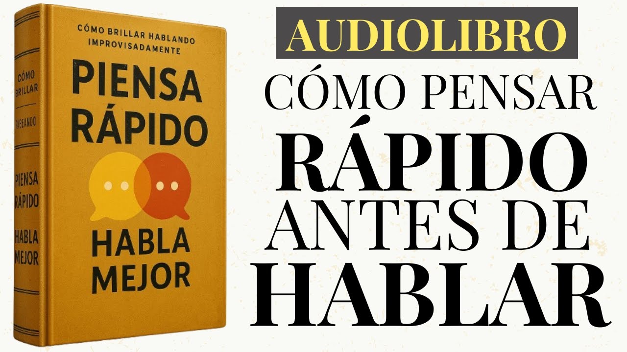 Cómo Pensar Rápido Antes de Hablar I Piensa Rápido, Habla con Más ...