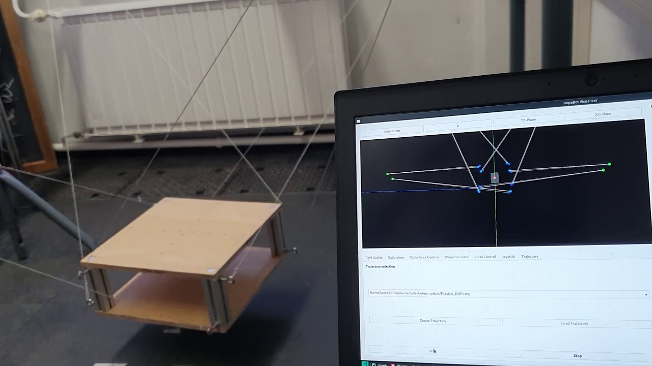 RopeBot - Prototype 3: A simple redundant cable-driven robot with all ...