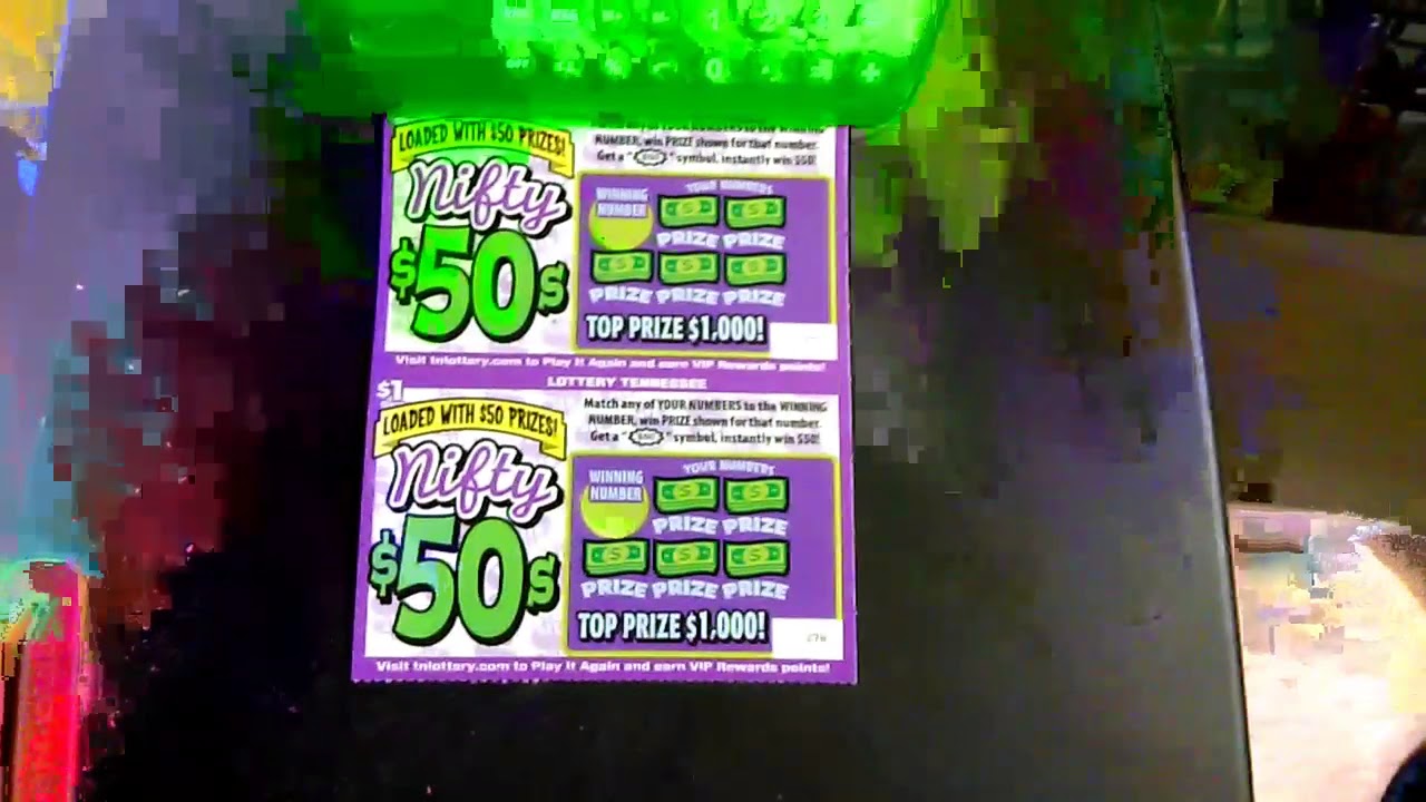 Nifty 50's TN Lottery Scratch Off - YouTube