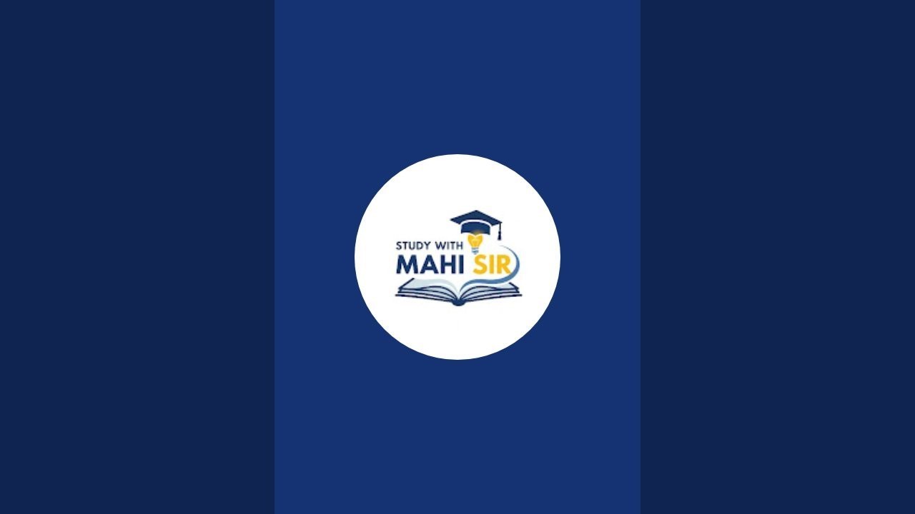 Study with Mahi Sir is live! - YouTube