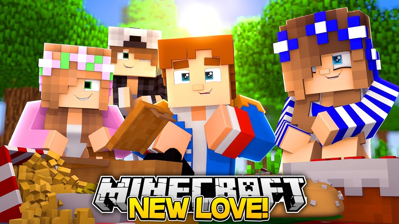 Minecraft New Love #2-DOUBLE DATE SHOWDOWN!! - YouTube