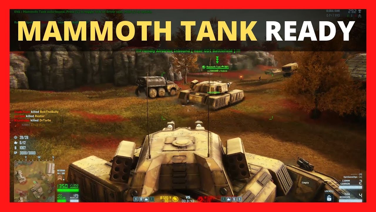 "Mammoth Tank ready" (Ultra Settings) Command and Conquer Renegade X ...