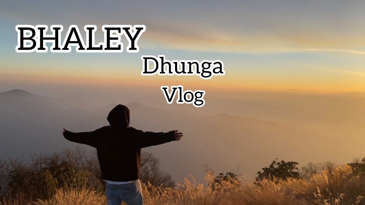 Trip to BHALEY DHUNGA || First Vlog || Ronit Pradhan - YouTube