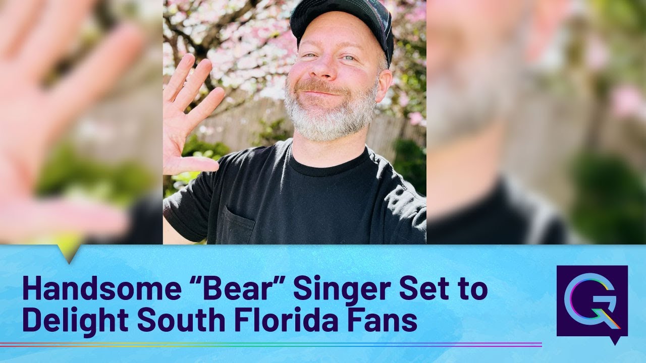 Handsome “Bear” Singer Set to Delight South Florida Fans - YouTube