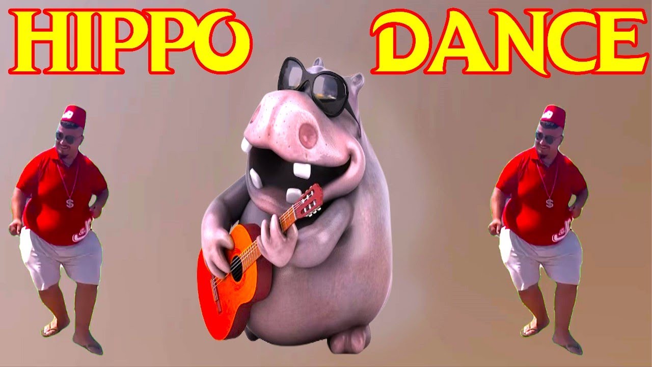 Animated Hippo 3D Model | Fat Men Dance | Blender Tutorial | #my3dstudio - YouTube