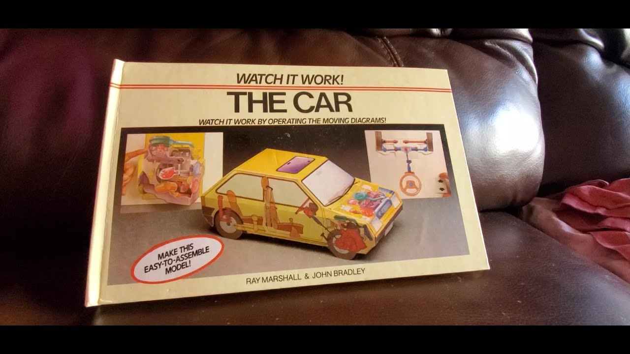 The Car Watch It Work Pop Up Mechanical Book - YouTube