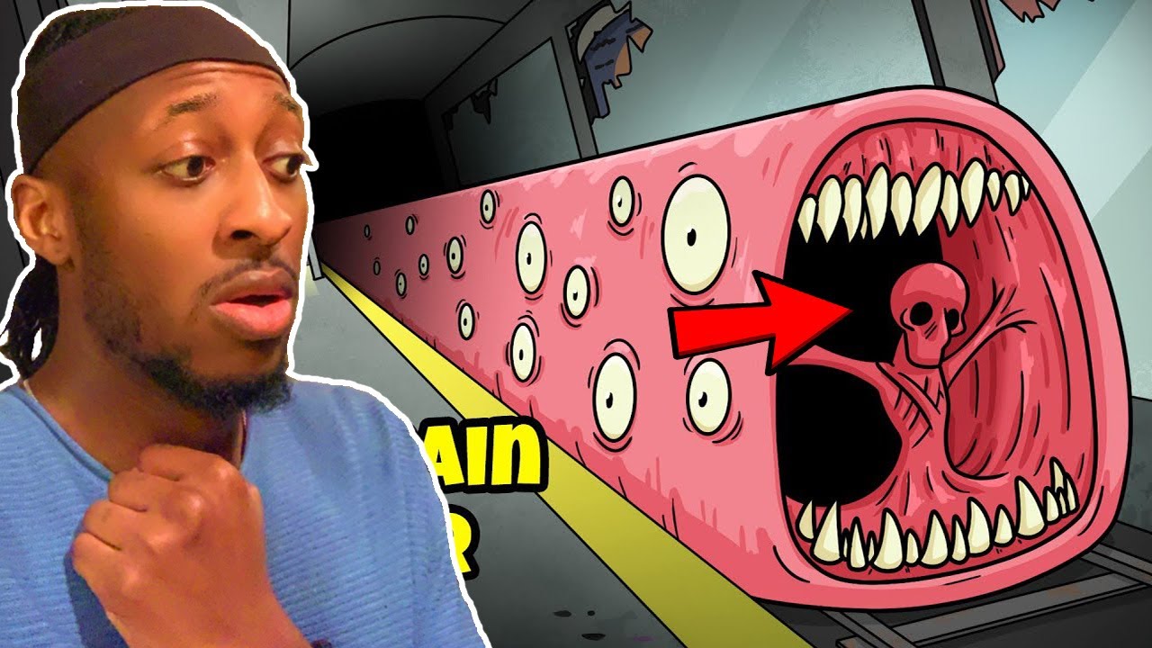 The TRAIN EATER... (SCP Animation) Reaction - YouTube