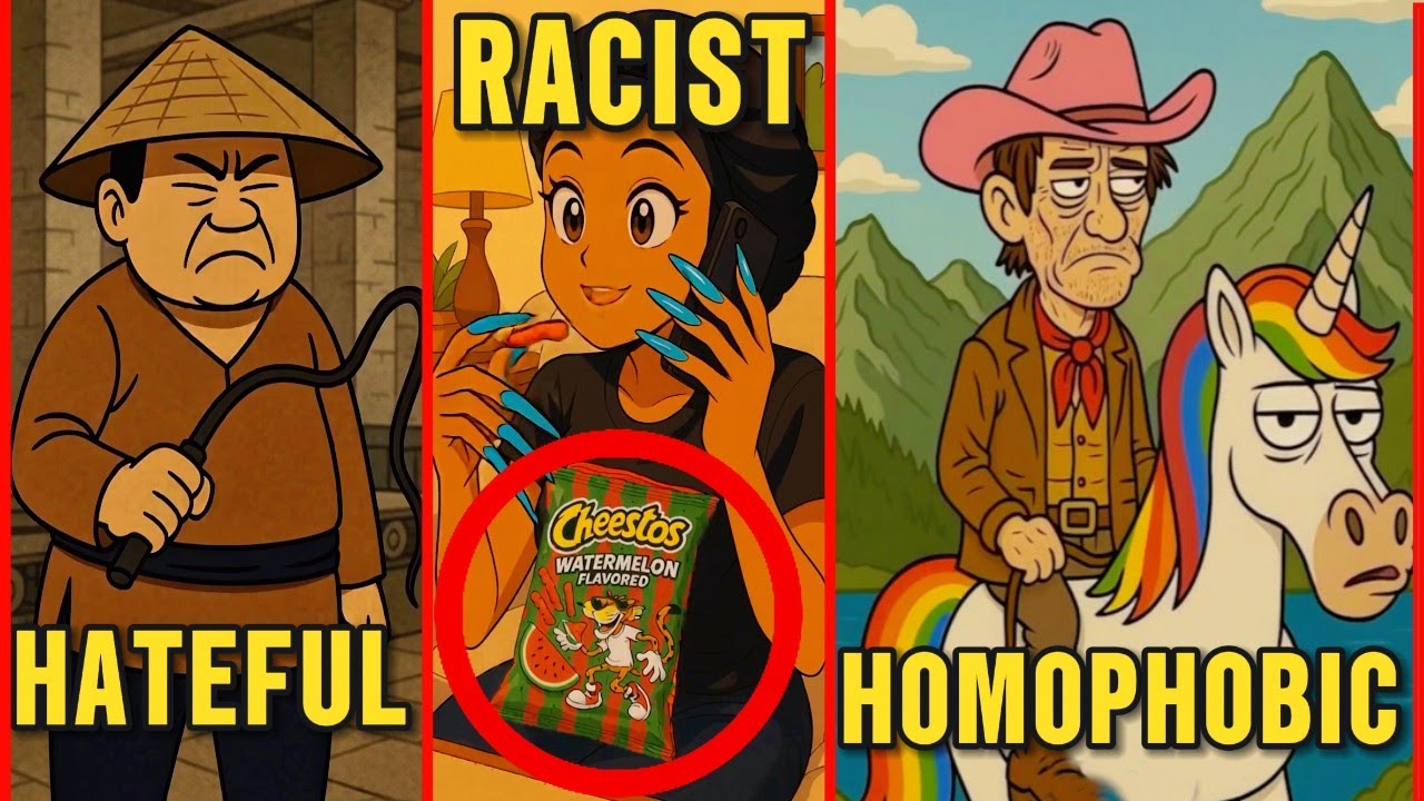 This Facebook Group Uses Hateful AI Slop for Ads - YouTube