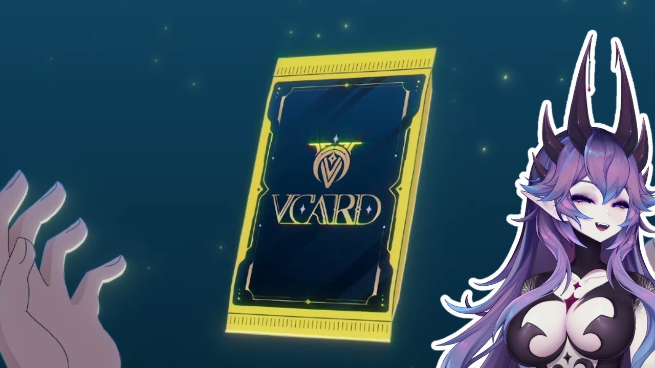 Opening VCard for the First Time! - YouTube