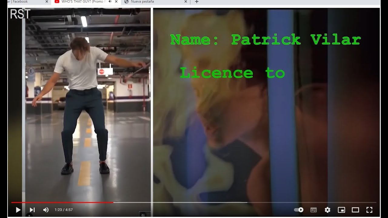 WHO'S THAT GUY? (Promo Patrick Vilar Dancer) - YouTube