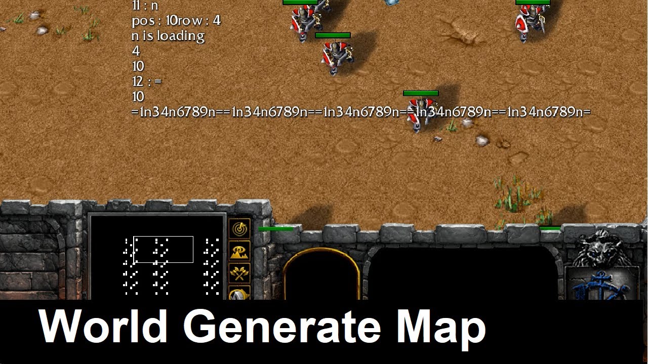 World Editor - World Generate #1 - Load String Map - YouTube