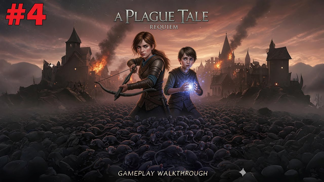 Dark Times & Deadly Rats – A Plague Tale Walkthrough Part-4 - YouTube