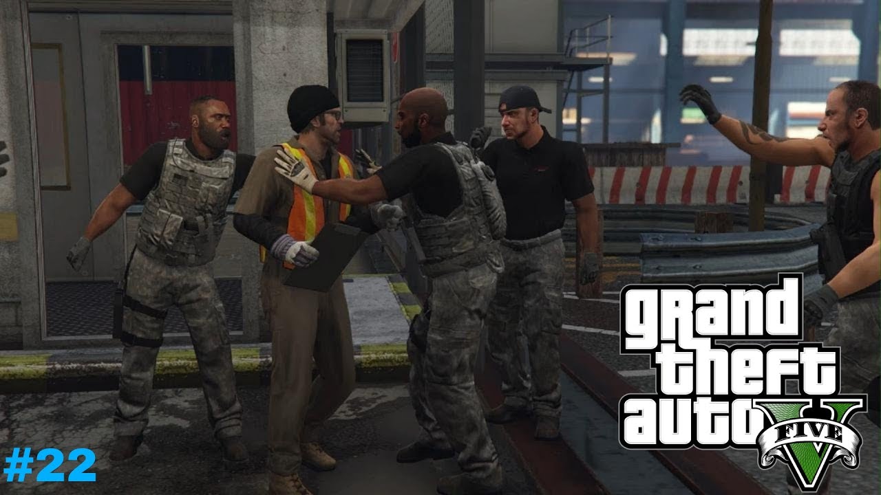 GTA 5 - Trevor Scouting The Port | Most Boring Mission Part 2 - Ankit ...