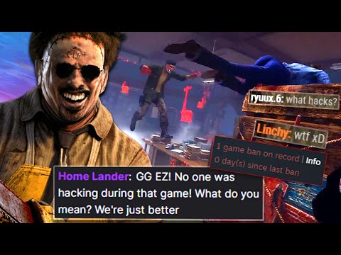 HACKERS GOT BANNED INSTANTLY AFTER FACING JUMPSCARE BUBBA... | Dead By Daylight