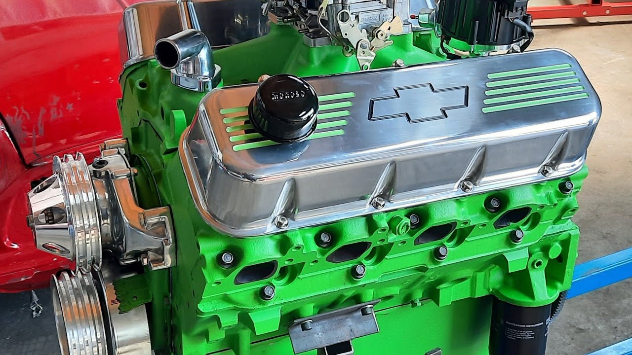 Montaje motor Chevy V8 454 (parte 2) - YouTube