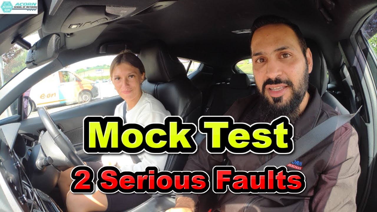 Mock Test 2 Serious Faults #driving #lessons #learning #drivinglessons ...