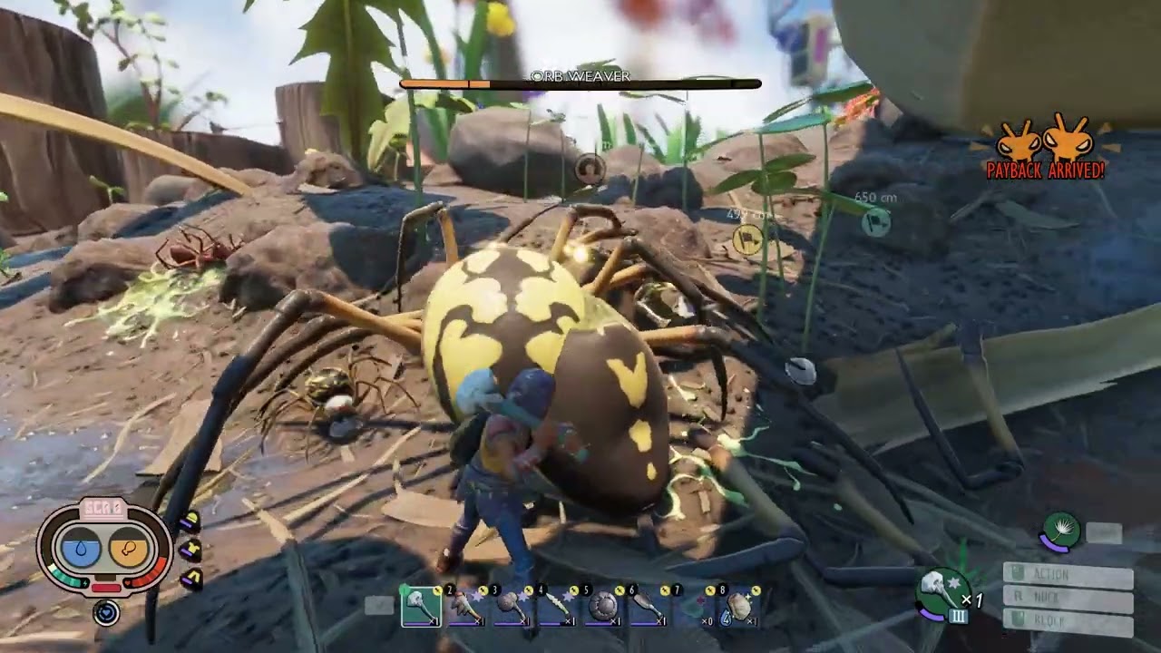 ORBWEAVER PAYBACK!! | Grounded : Bugs Strike Back update - YouTube
