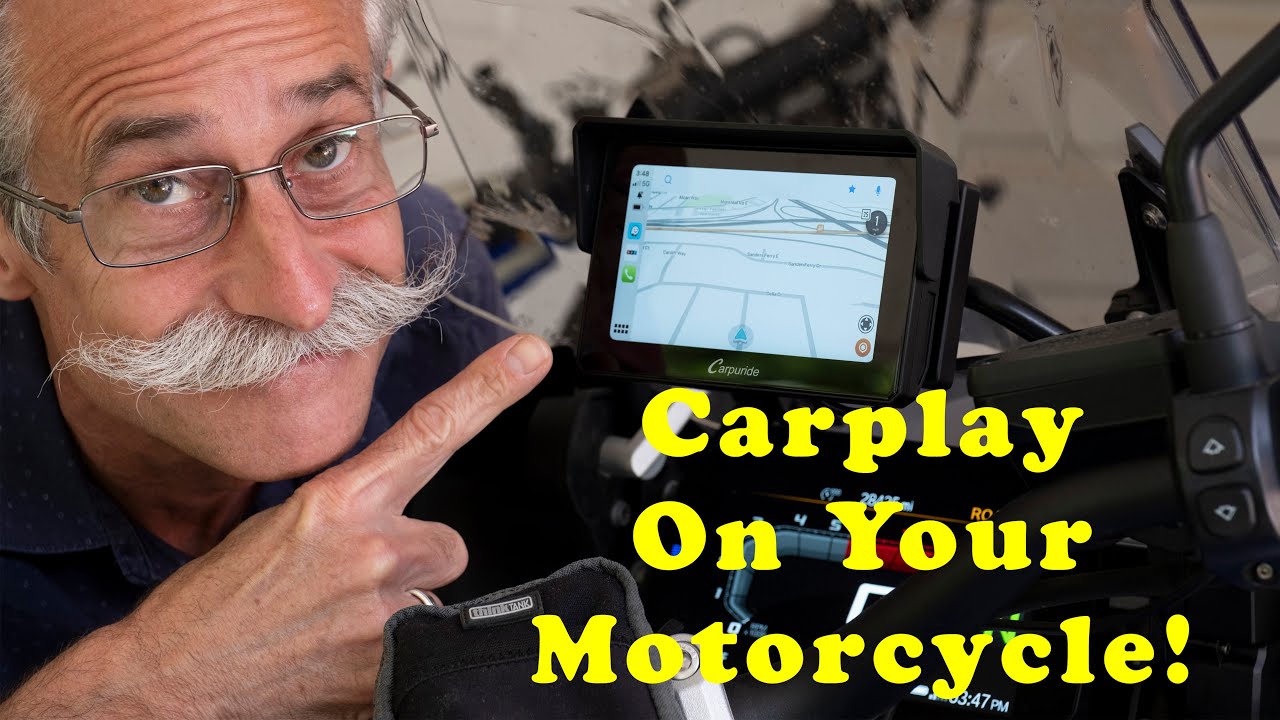 Apple CarPlay On Your Motorcycle The Inexpensive, Easy Way - YouTube