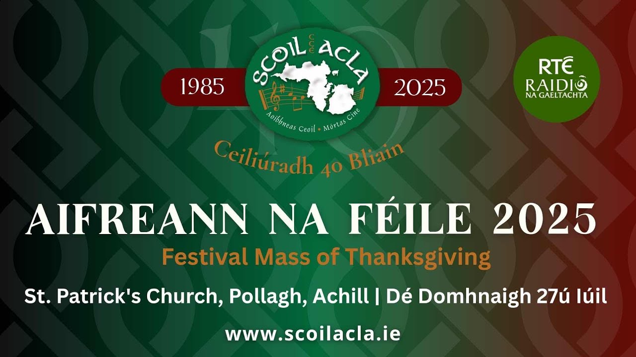 Join us live from St. Patrick’s Church, Pollagh, Achill as we begin ...
