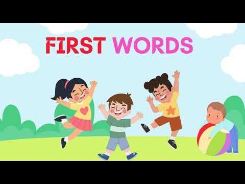 Kids vocabulary - First words - First words for kids- Learn English for ...