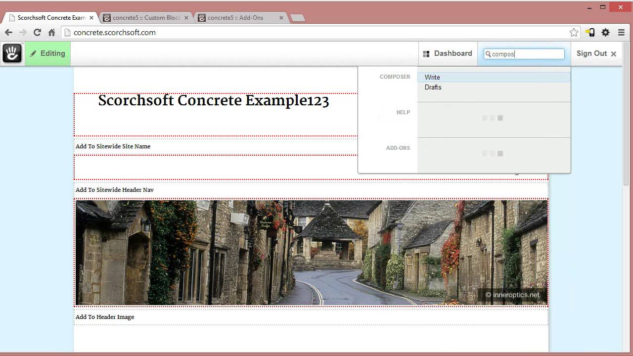 Concrete 5 tour and user guide - YouTube