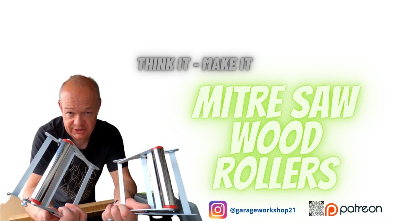 The Garage Workshop - 10 Minute Tool Review - Temu Mite Saw Rollers ...