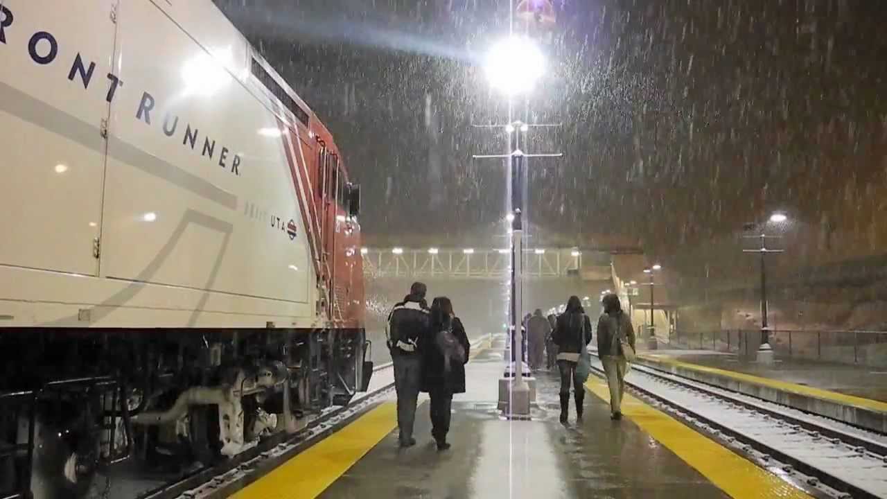 Grand Opening of FrontRunner South - YouTube