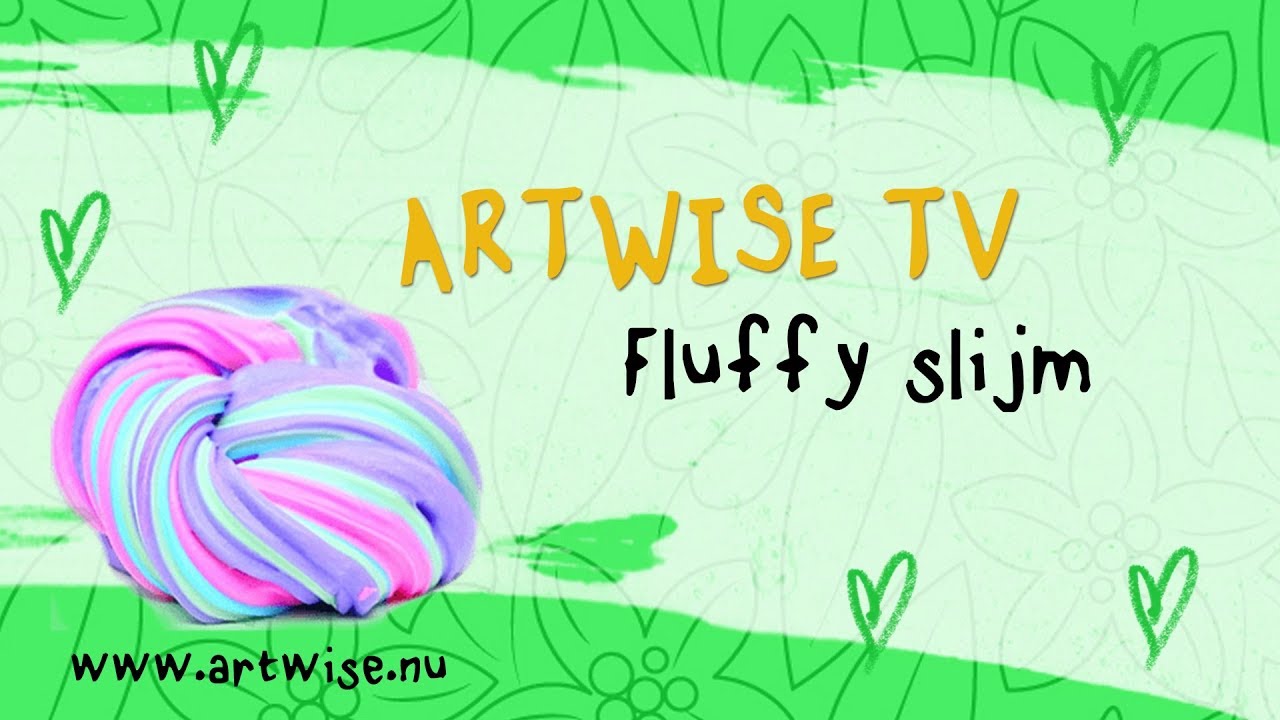 Slijmrecept Fluffy slijm maken - YouTube