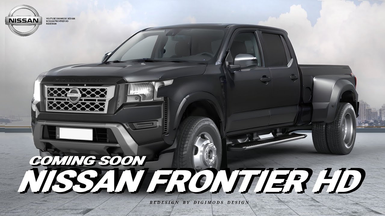 NEW 2025 NISSAN FRONTIER HEAVY DUTY? REDESIGN | Digimods DESIGN | - YouTube