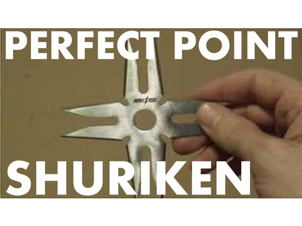 Perfect Point 8-Point Throwing Star / Shuriken - Show & Tell - YouTube