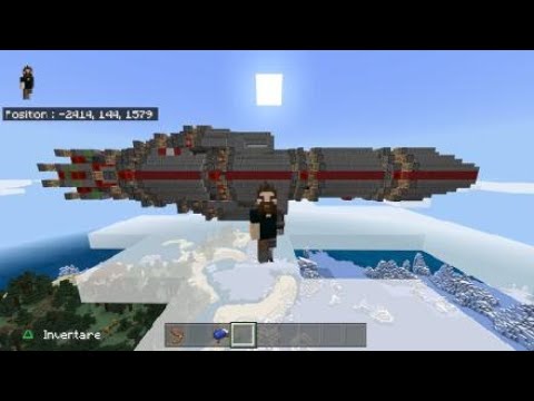 Machine volante Minecraft New génération 4 ieme video - YouTube