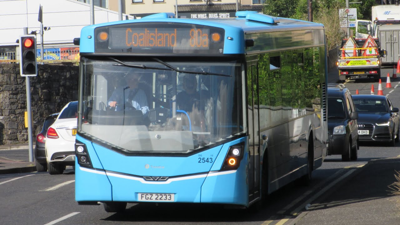 Translink Ulsterbus | Wright GB Hawk | 2543 (FGZ 2233) | 80 to ...