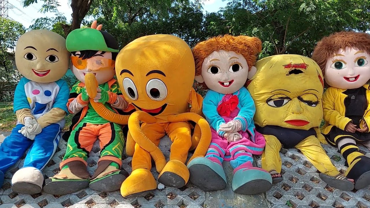 GAME UNIK BADUT 🤡 BADUT LUCU GELINDING KEPALA BADUT 🔴 BADUT NAIK KE ...