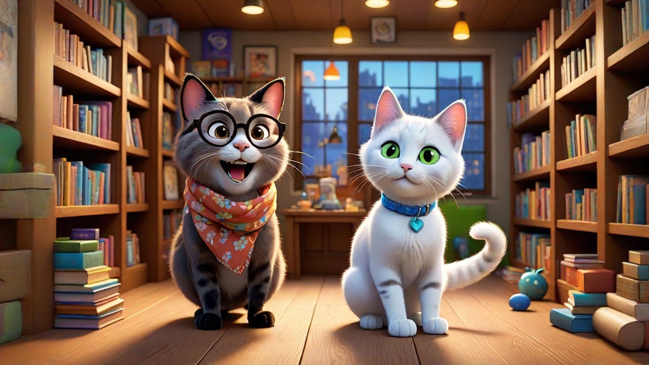 Four Dancing Cats Learn to Read | Phonics and Alphabet Song for Kids ...