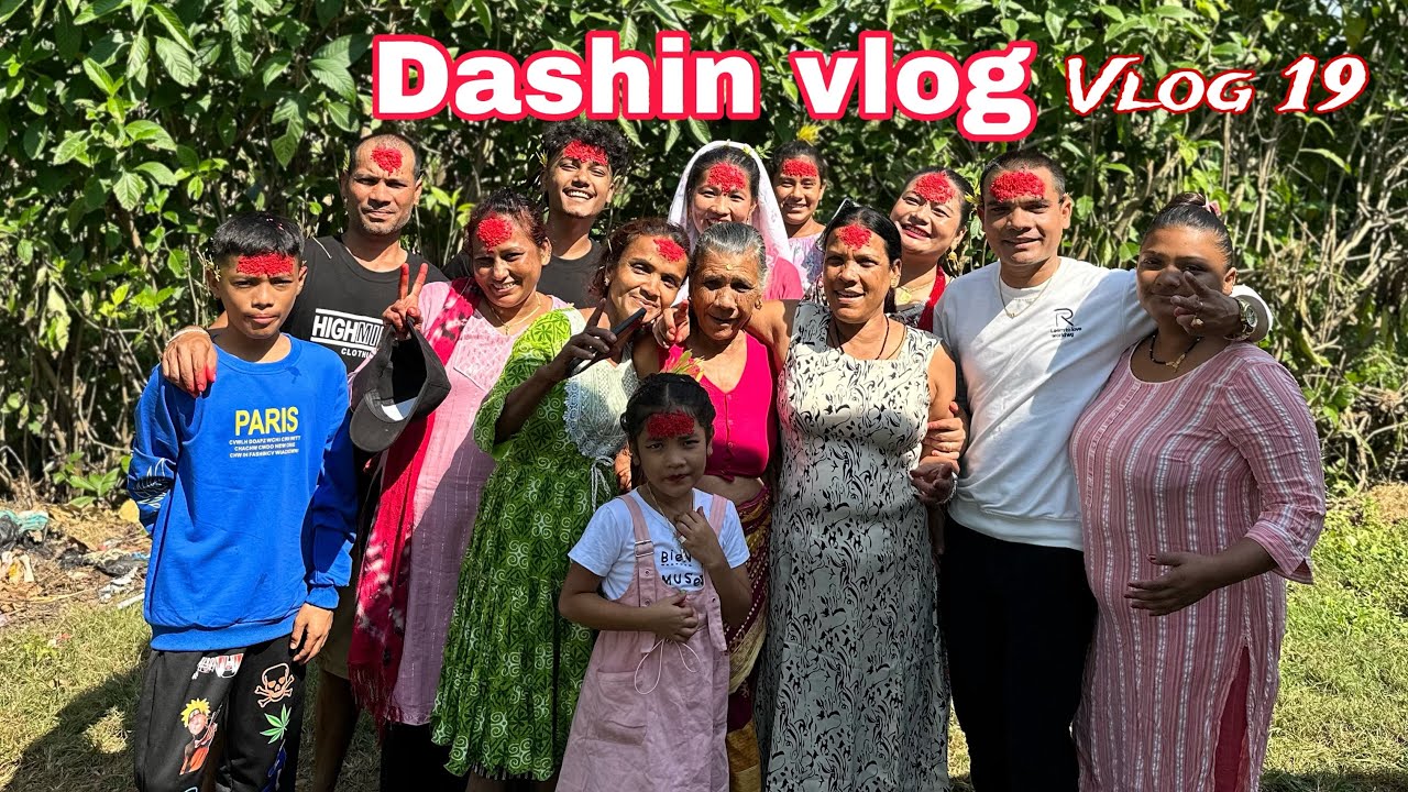 Dashin 2080 celebration 🙌🌸🫶🫀#viral #youtube #nepal #youtubefamily - YouTube
