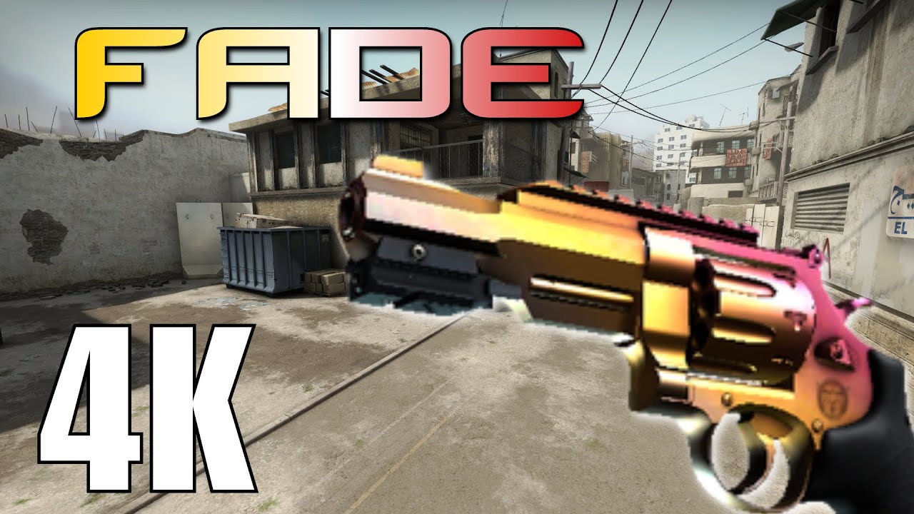 CSGO StatTrak Factory New R8 Revolver | Fade (4K) - YouTube