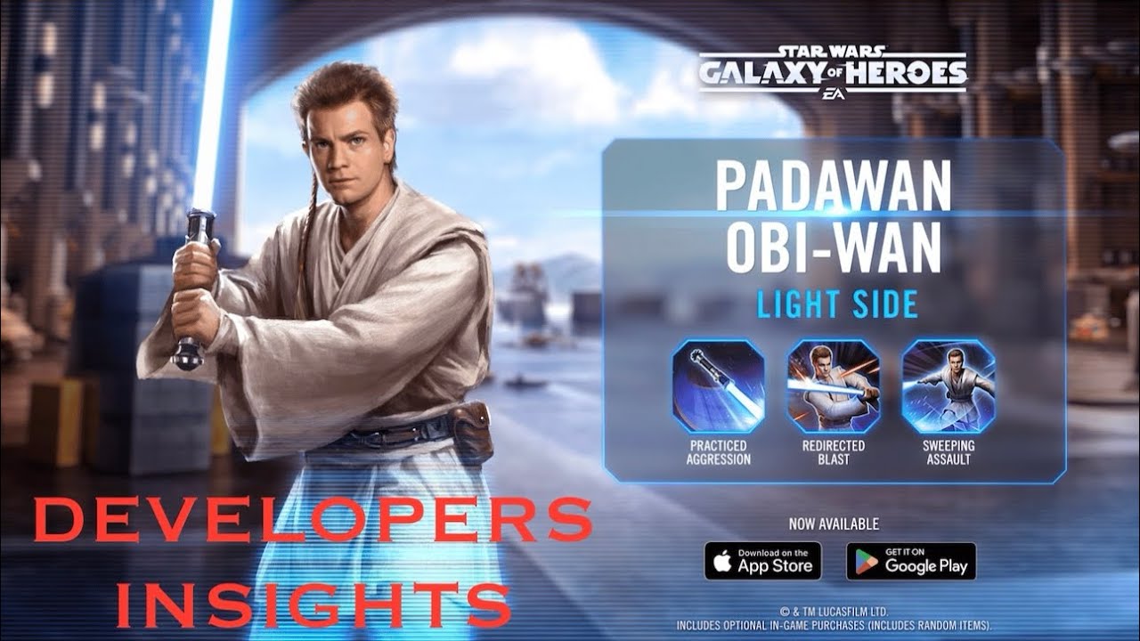 NEW Character Inbound: Padawan Obi-Wan! | Developers Insights | Ep. 1 25 yr Anniversary ...