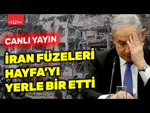 İran füzeleri Hayfa'yı yerle bir etti | Emre Can ile Özel Yayın #CANLI