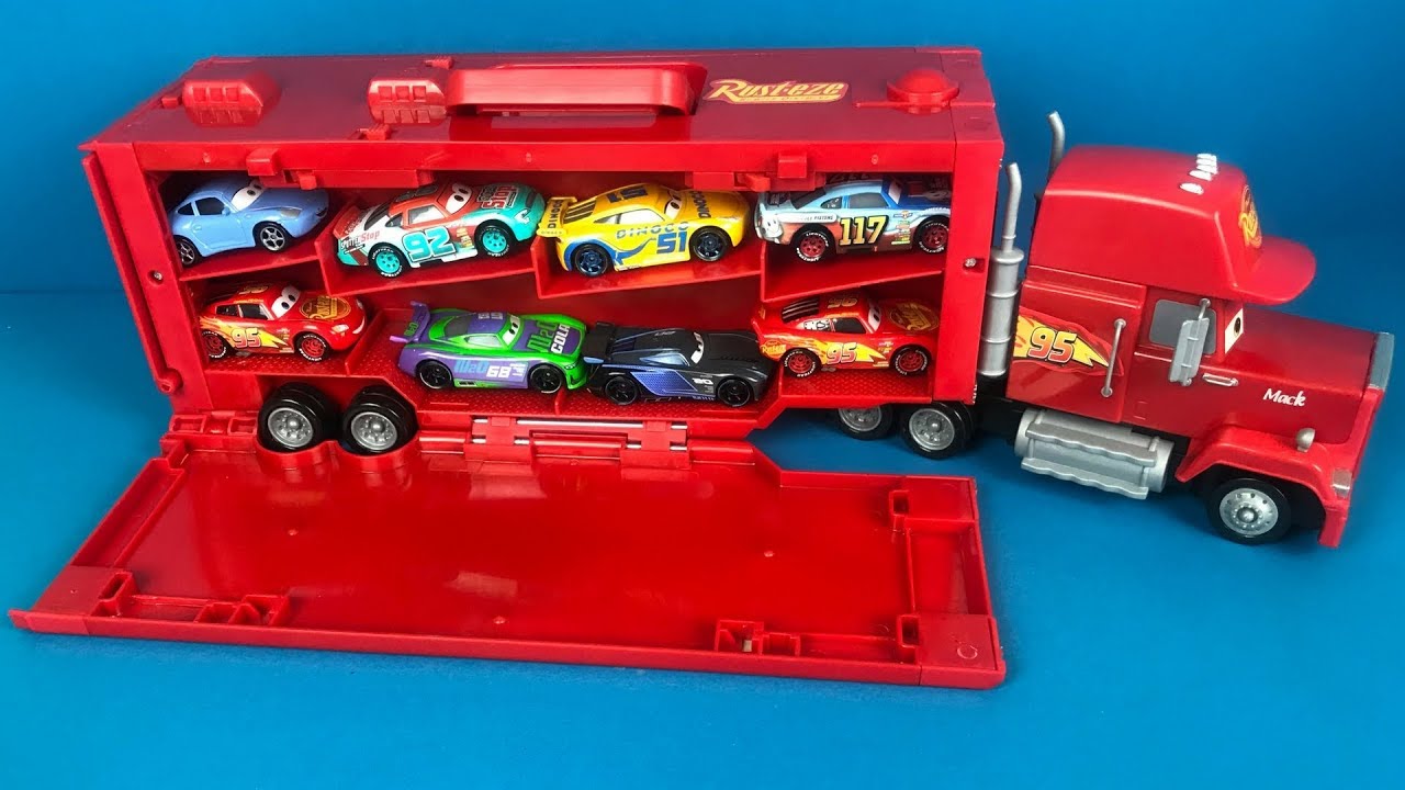 Auspacken - Truck Mack von Cars - Kinderfilm - Unboxing - YouTube