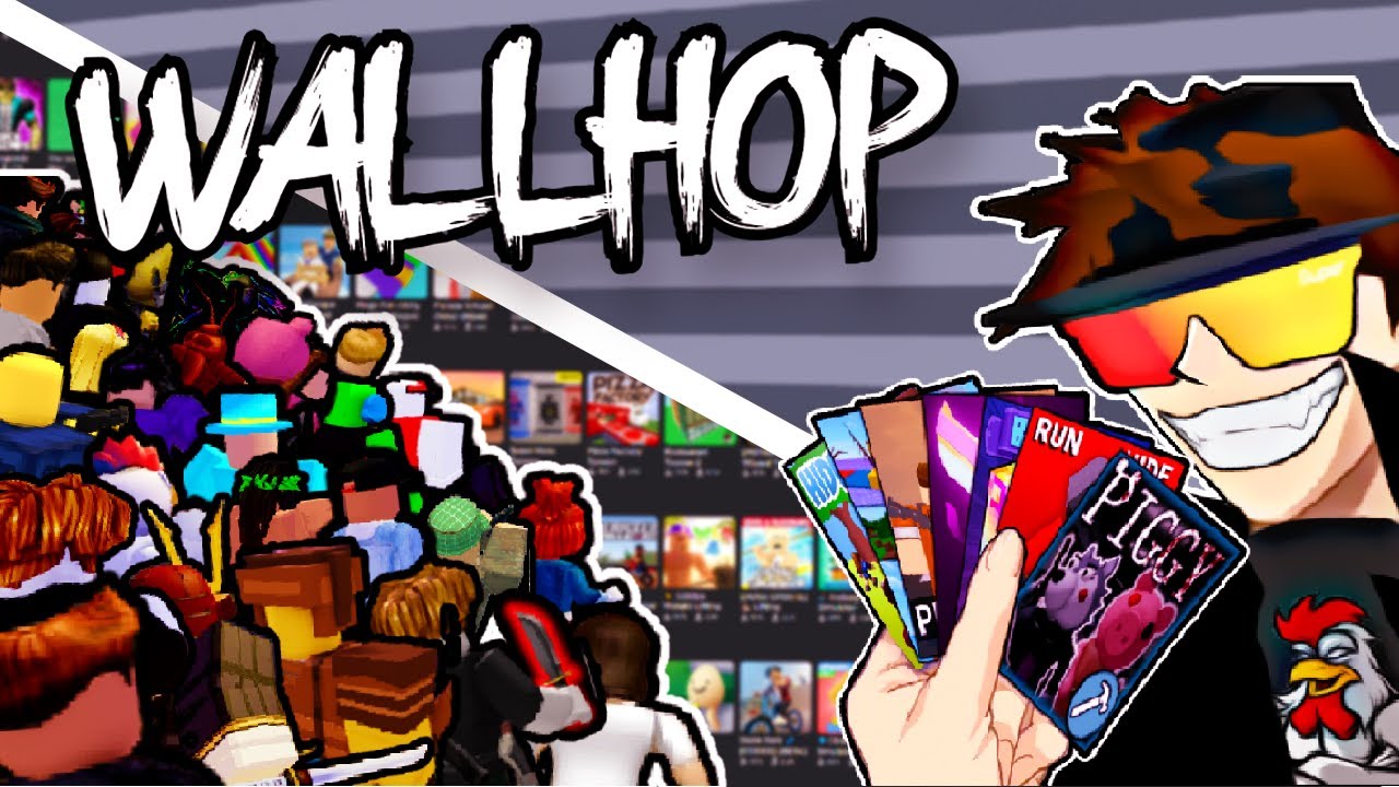 BREAKING EVERY ROBLOX GAME WITH WALLHOP - YouTube