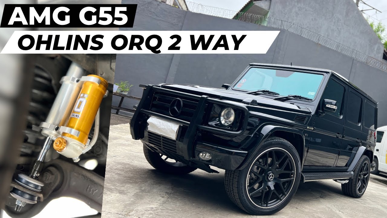 MERCEDES BENZ AMG G55 SUSPENSION UPGRADE WITH OHLINS ORQ - YouTube