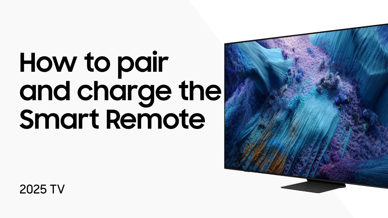 Pairing and charging your 2025 Samsung TV's Smart Remote | Samsung US ...