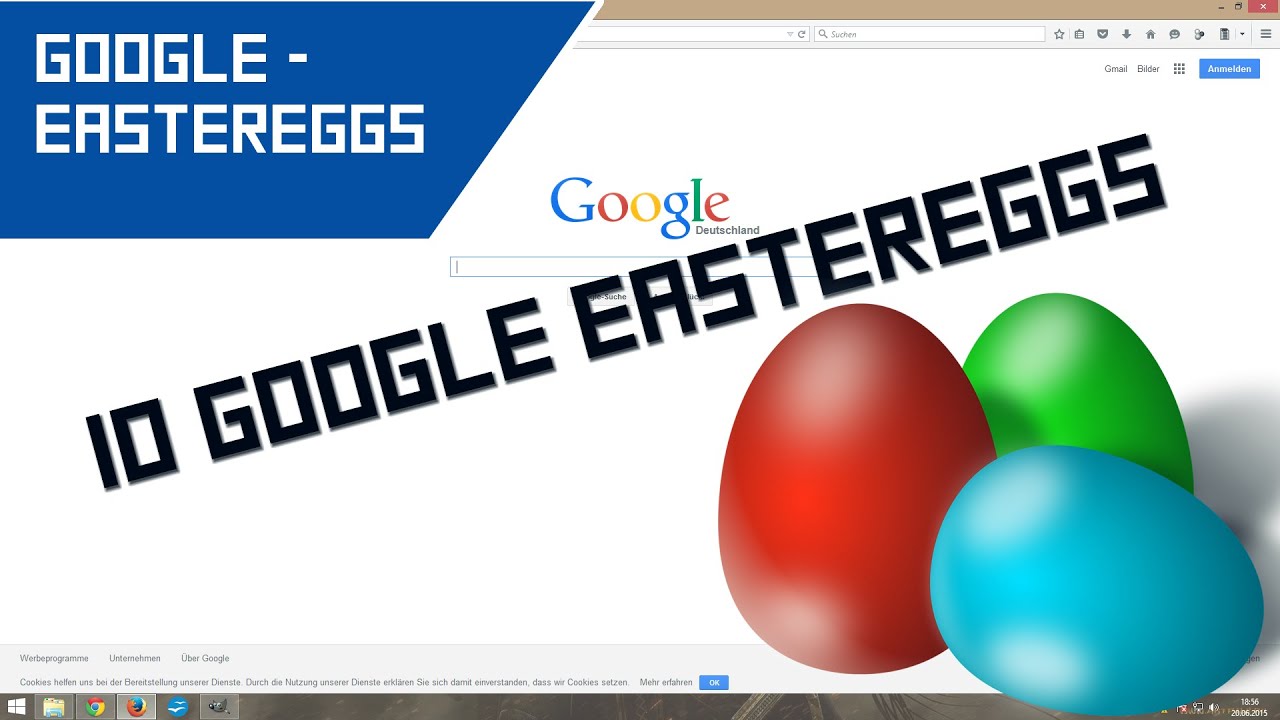 Top 10 Google Eastereggs [German|Deutsch] - YouTube