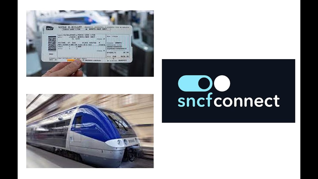 SNCF Connect : savoir réservez des billets de train en ligne - YouTube