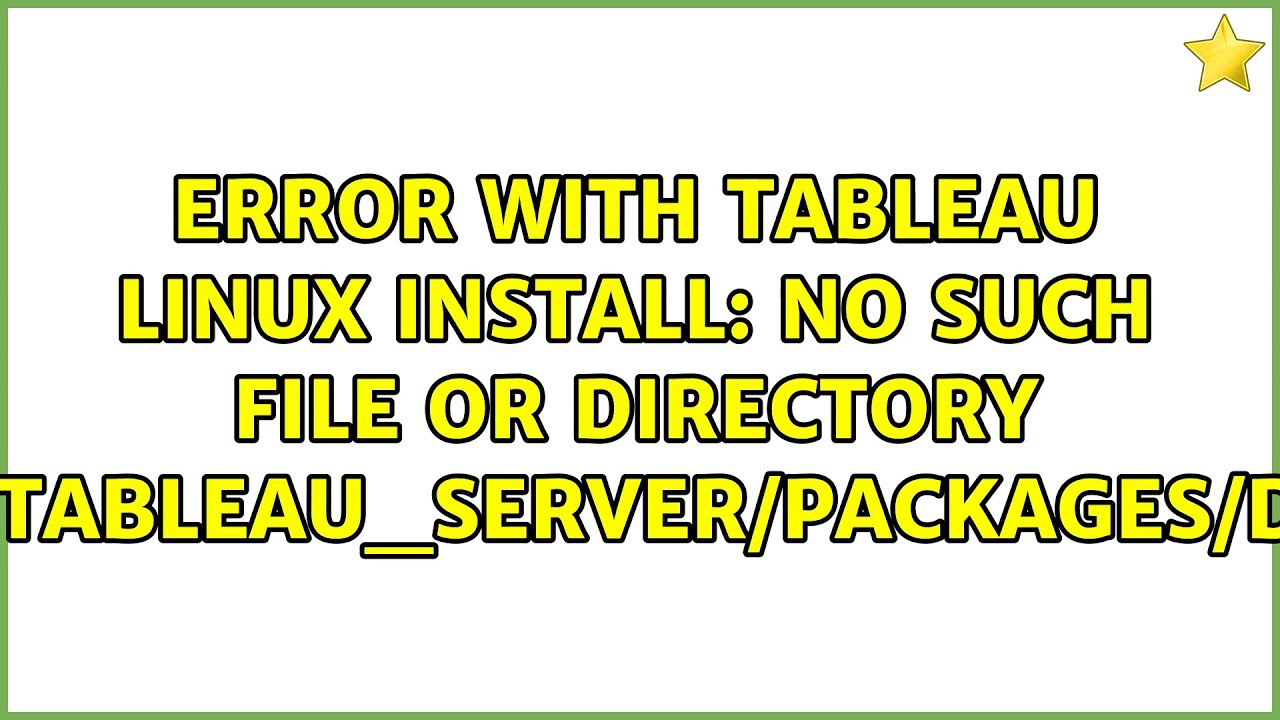 No such file or directory [\*\*/opt/tableau/tableau_server/packages/docs.＜version＞/EULA.rtf ...