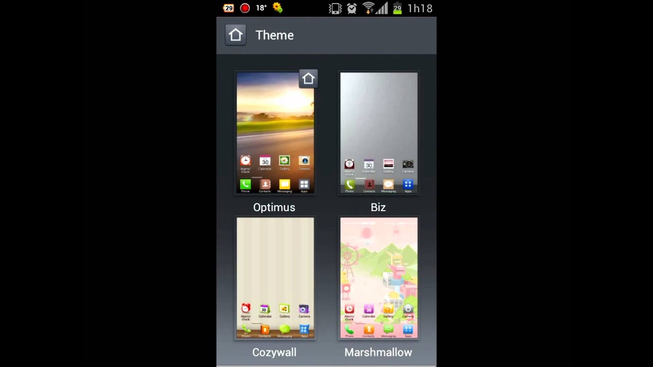 LG Launcher Install on Galaxy S2 - YouTube