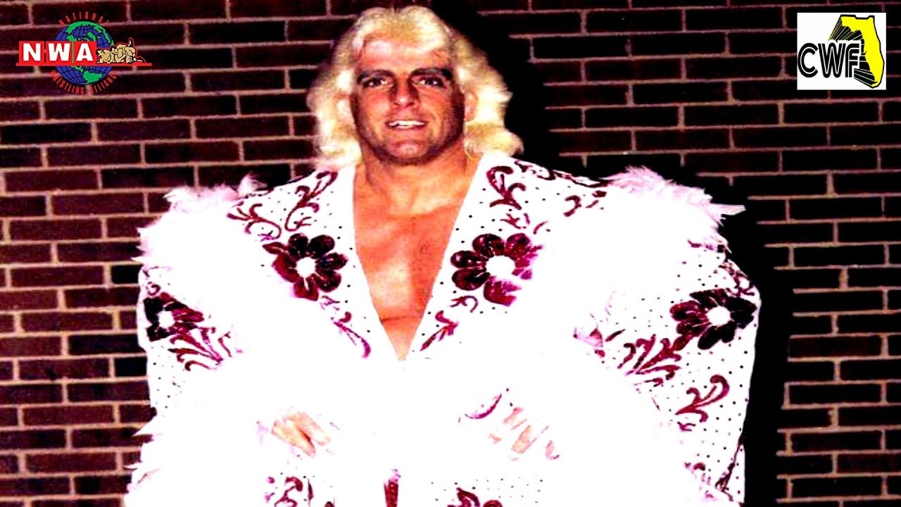 Barry Windham Pins Ric Flair! (1982) (Championship Wrestling From ...