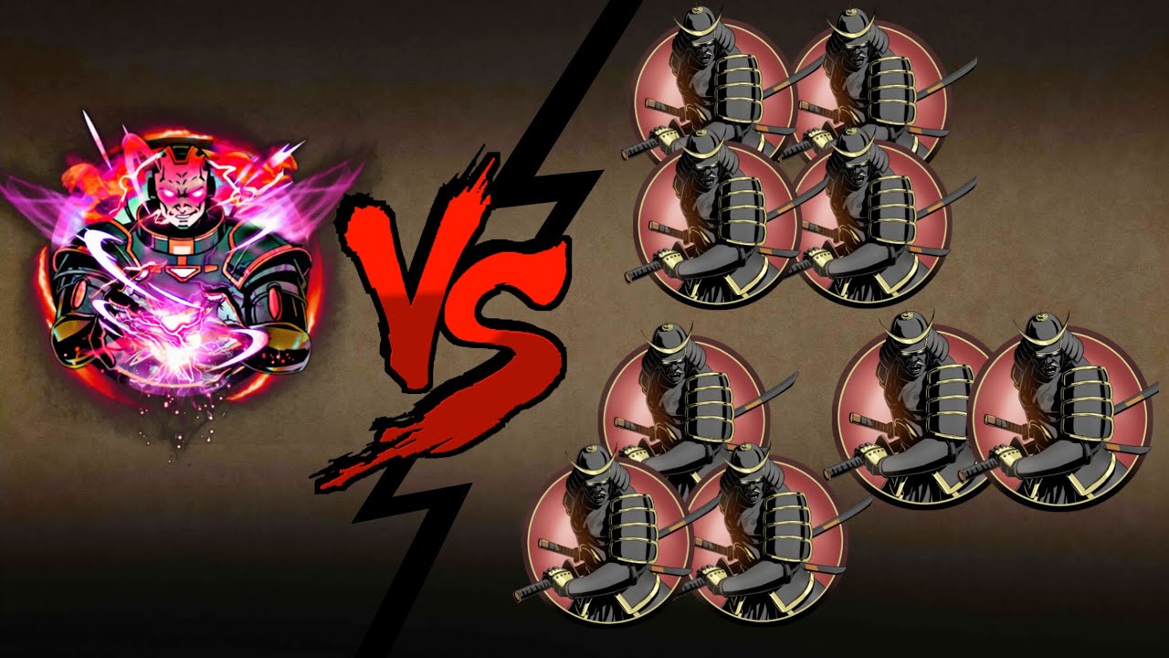 Demon Titan Vs 2 Shogun 3 Shogun And 4 Shogun | Shadow Fight 2 - YouTube