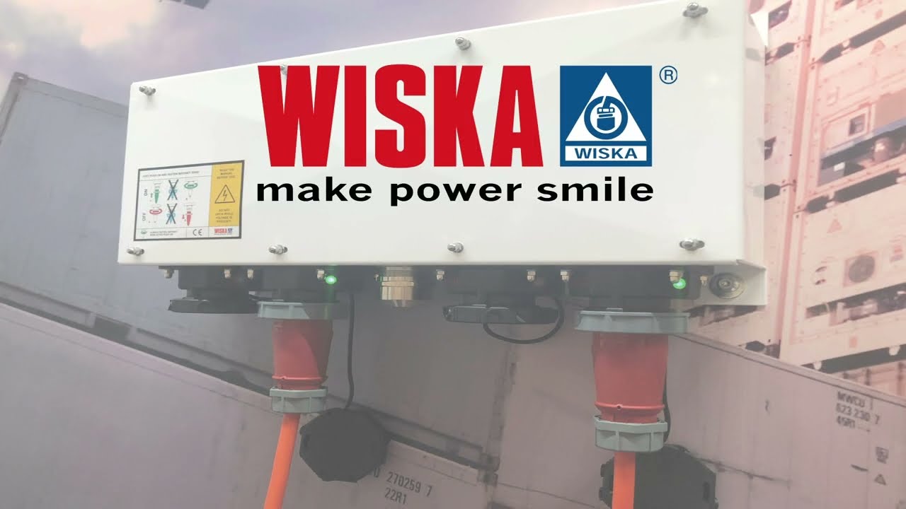 Safe and easy power supply for reefer containers: VARITAIN® PushIn from ...
