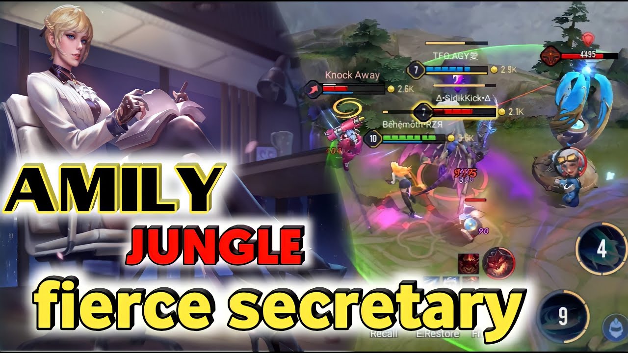 AMILY AOV - A STRONG AND GREAT SECRETARY WHEN SHE IS ANGRY - YouTube